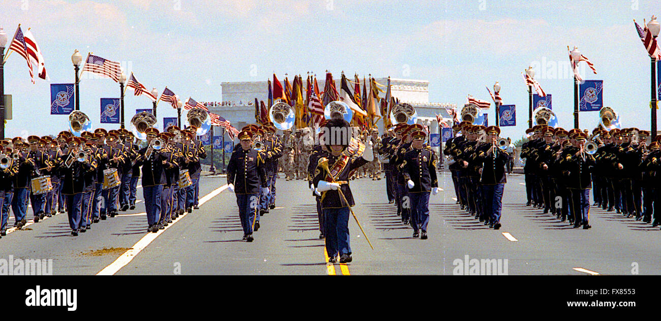 Washington, DC., USA, 8th June, 1991 Desert Storm victory parade ...
