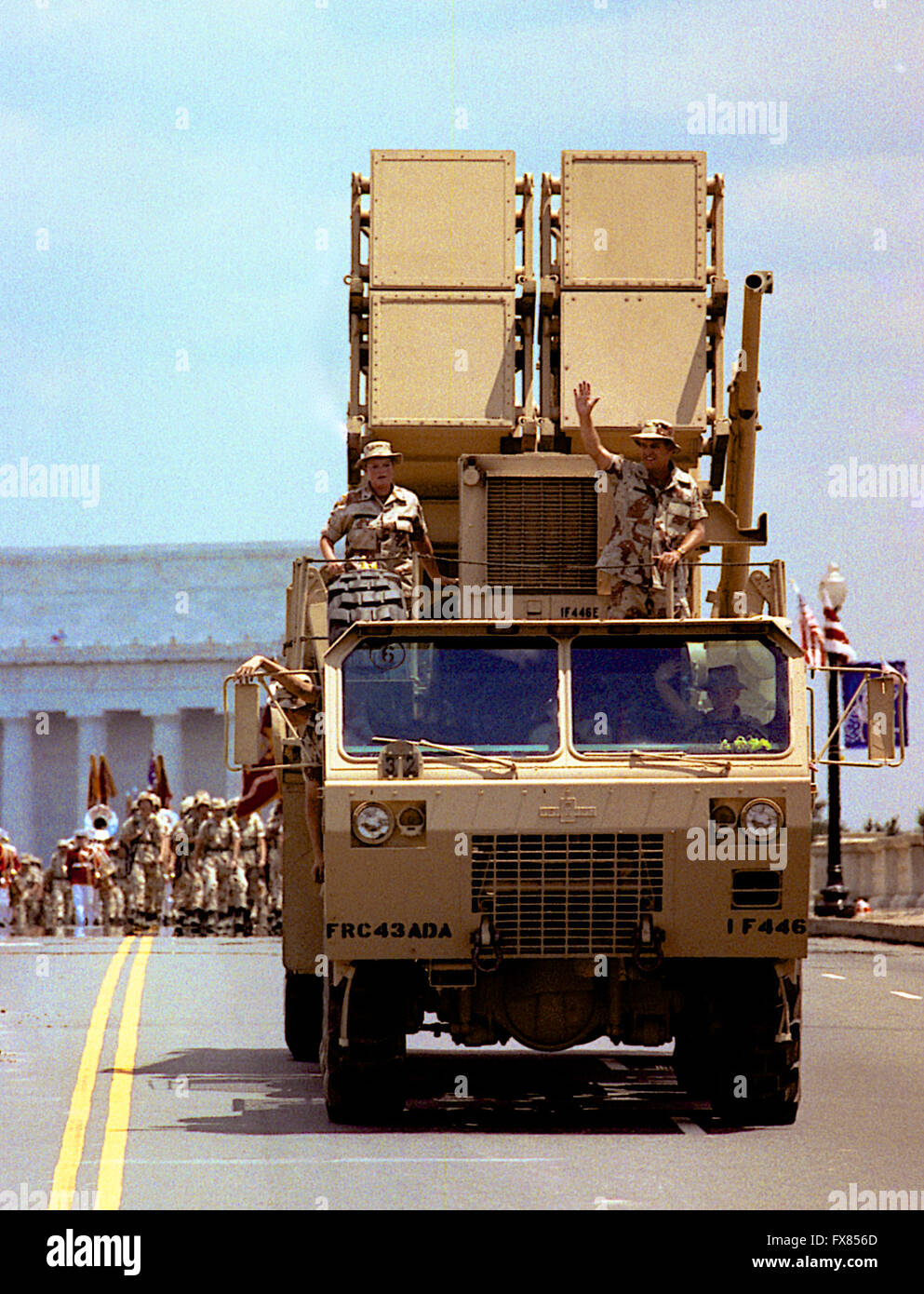 Patriot missile launchers hi-res stock photography and images - Alamy