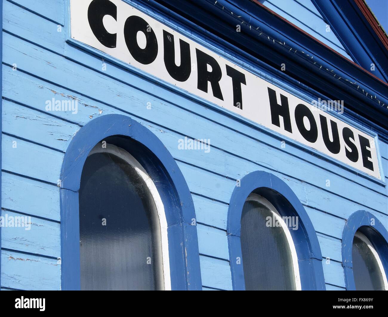 Old court house in a rural town Stock Photo - Alamy