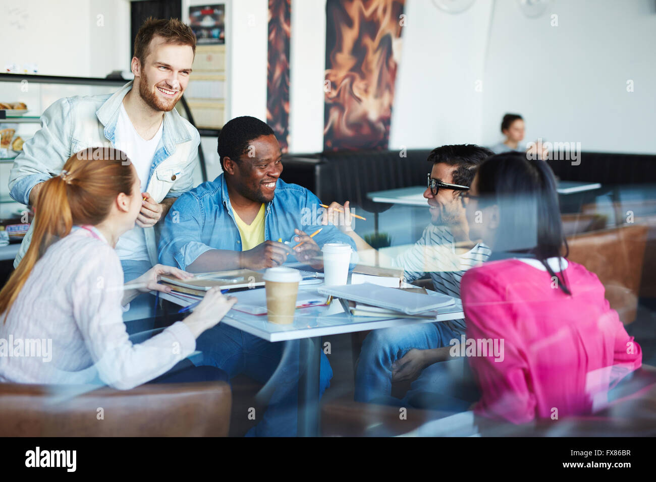 Happy break hi-res stock photography and images - Alamy