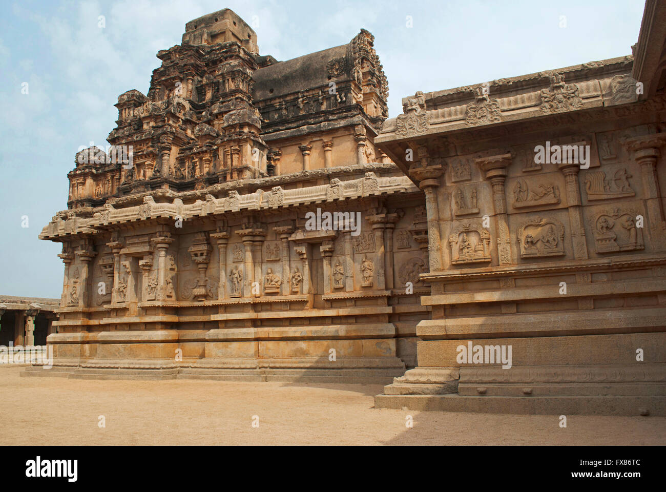 The main shrine, Hazara Rama Temple. Royal Center or Royal Enclosure ...