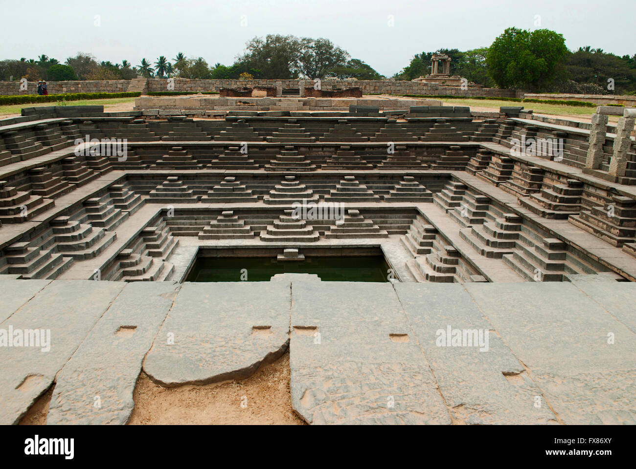 Hampi india water tank hi-res stock photography and images - Alamy