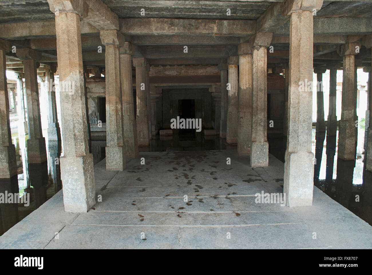 Underground Shiva Temple, Sacred Center. Hampi, Karnataka, India Stock ...