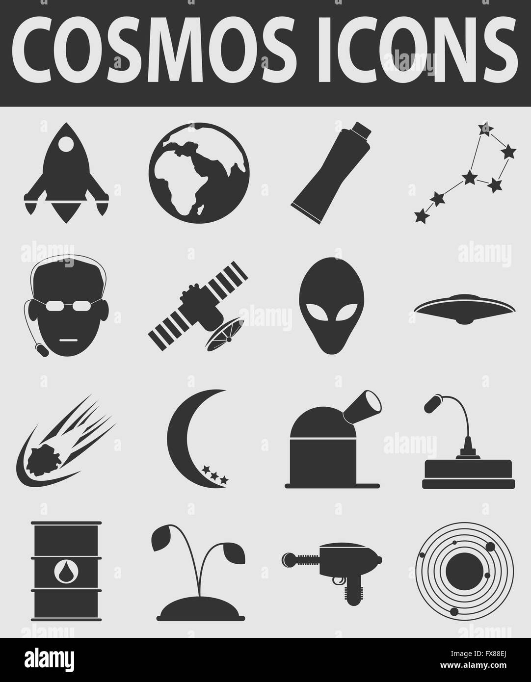 vector cosmos icon Stock Vector Image & Art - Alamy