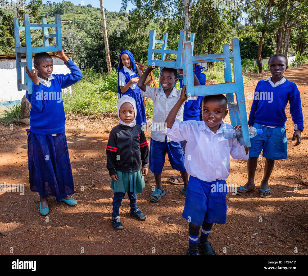 Kenya school kids hi-res stock photography and images - Alamy