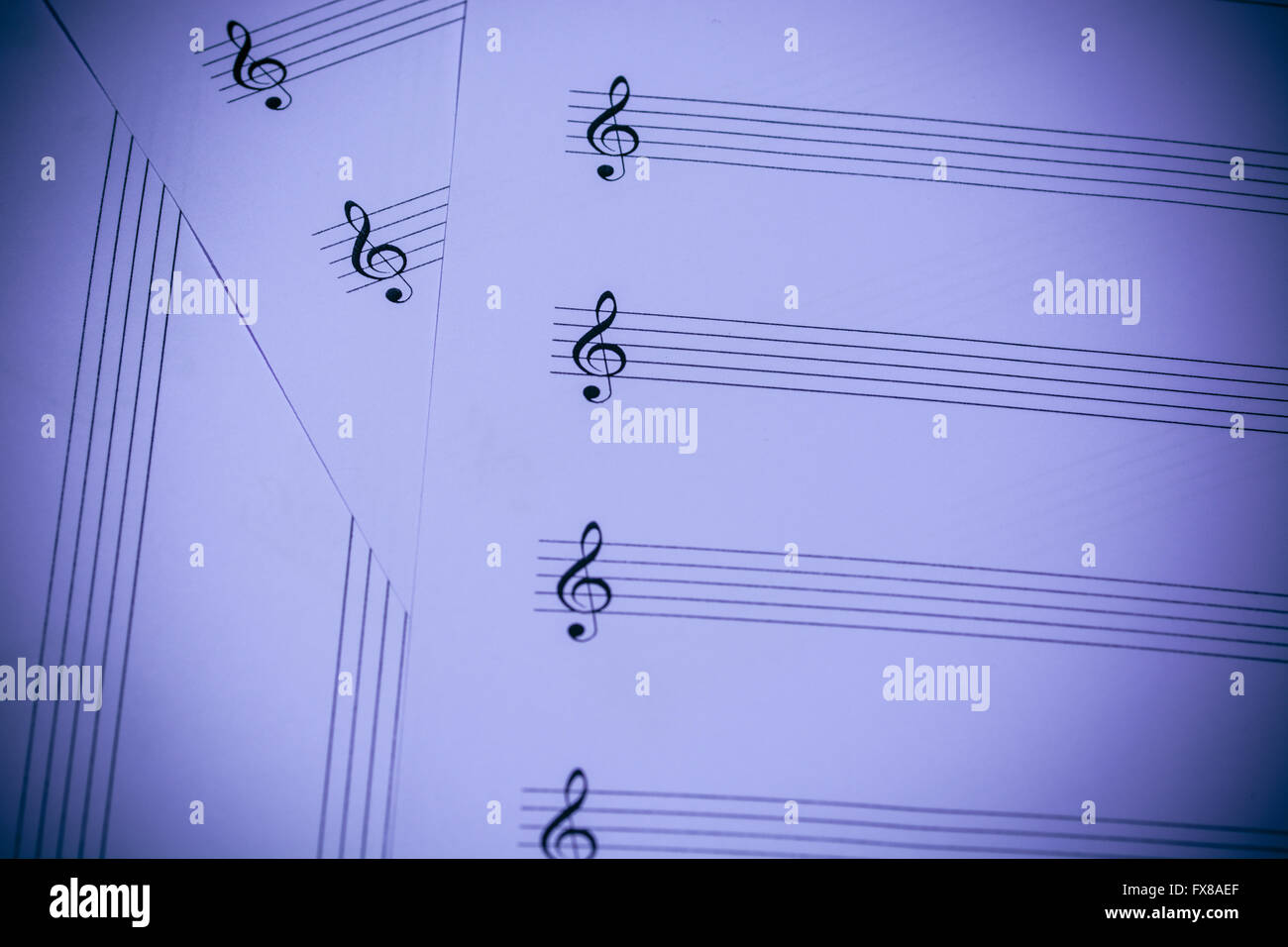 music score background Stock Photo - Alamy