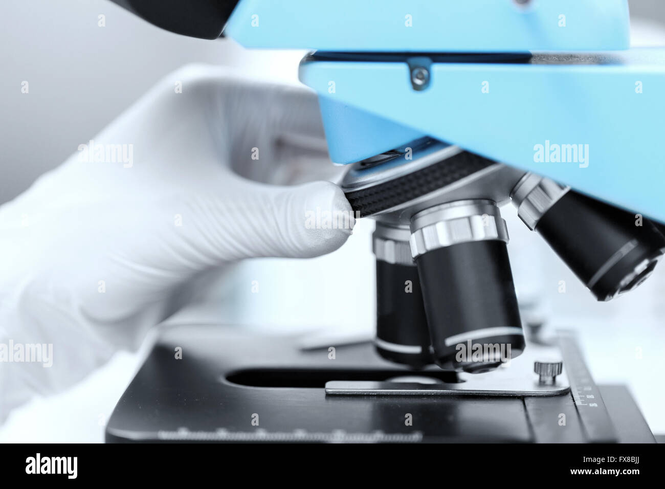 Setting up experiment hi-res stock photography and images - Alamy