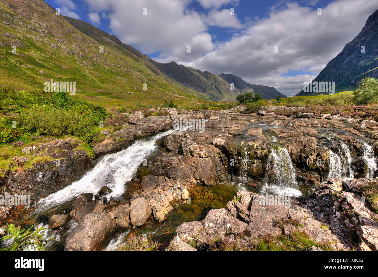 The river Coe, Pass of Glencoe, West Highlands Stock Photo - Alamy