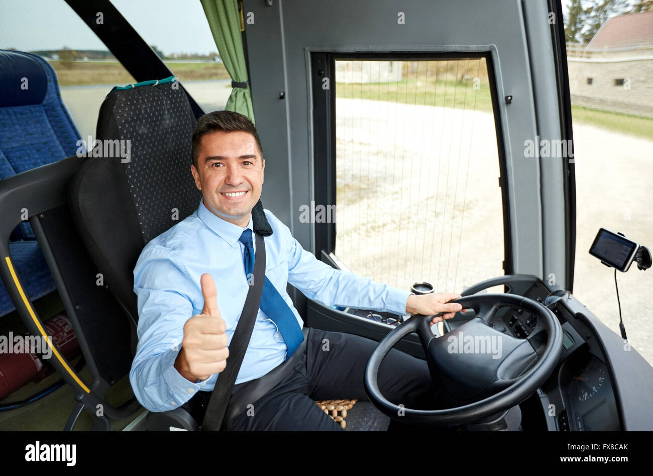 Bus steering wheel hi-res stock photography and images - Alamy