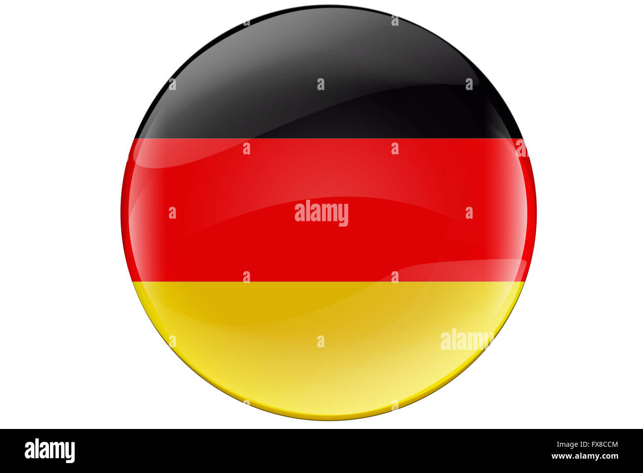 a clock on twelve oclock or midnight Stock Photo - Alamy