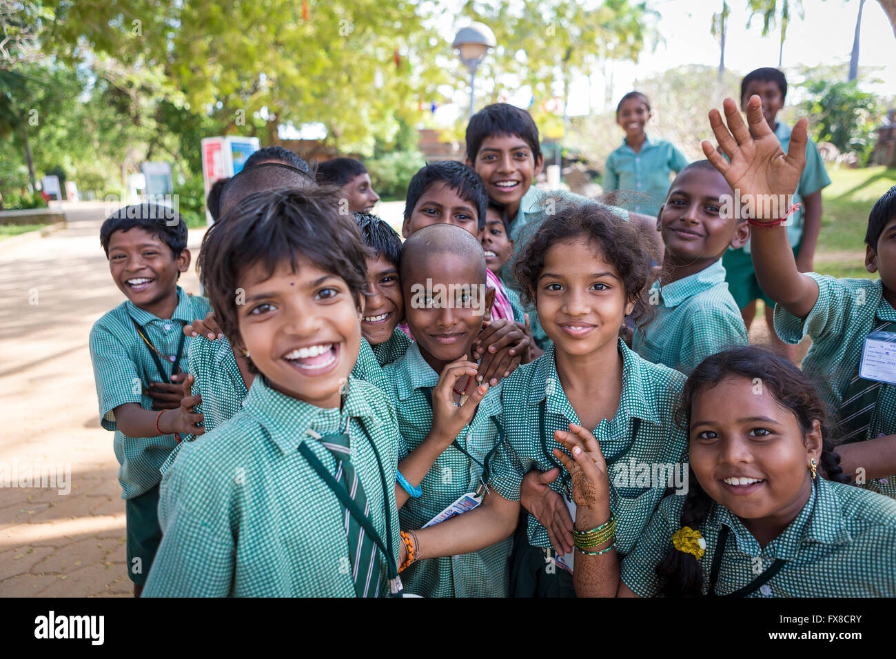 Tamil girls school hi-res stock photography and images - Alamy