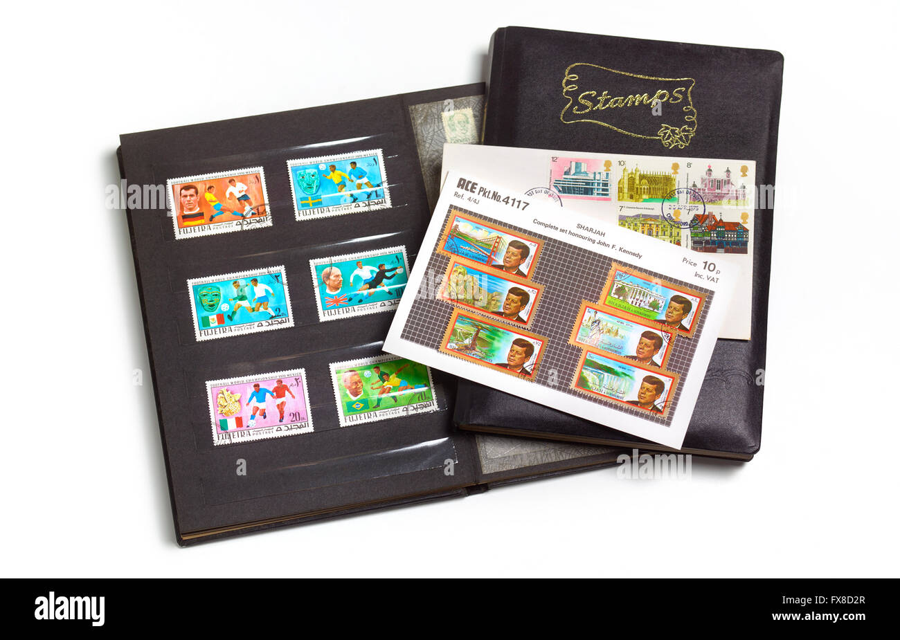 Stamp album hi-res stock photography and images - Alamy