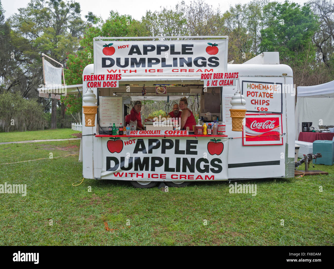 Spring garden festival in North Central Florida Stock Photo - Alamy