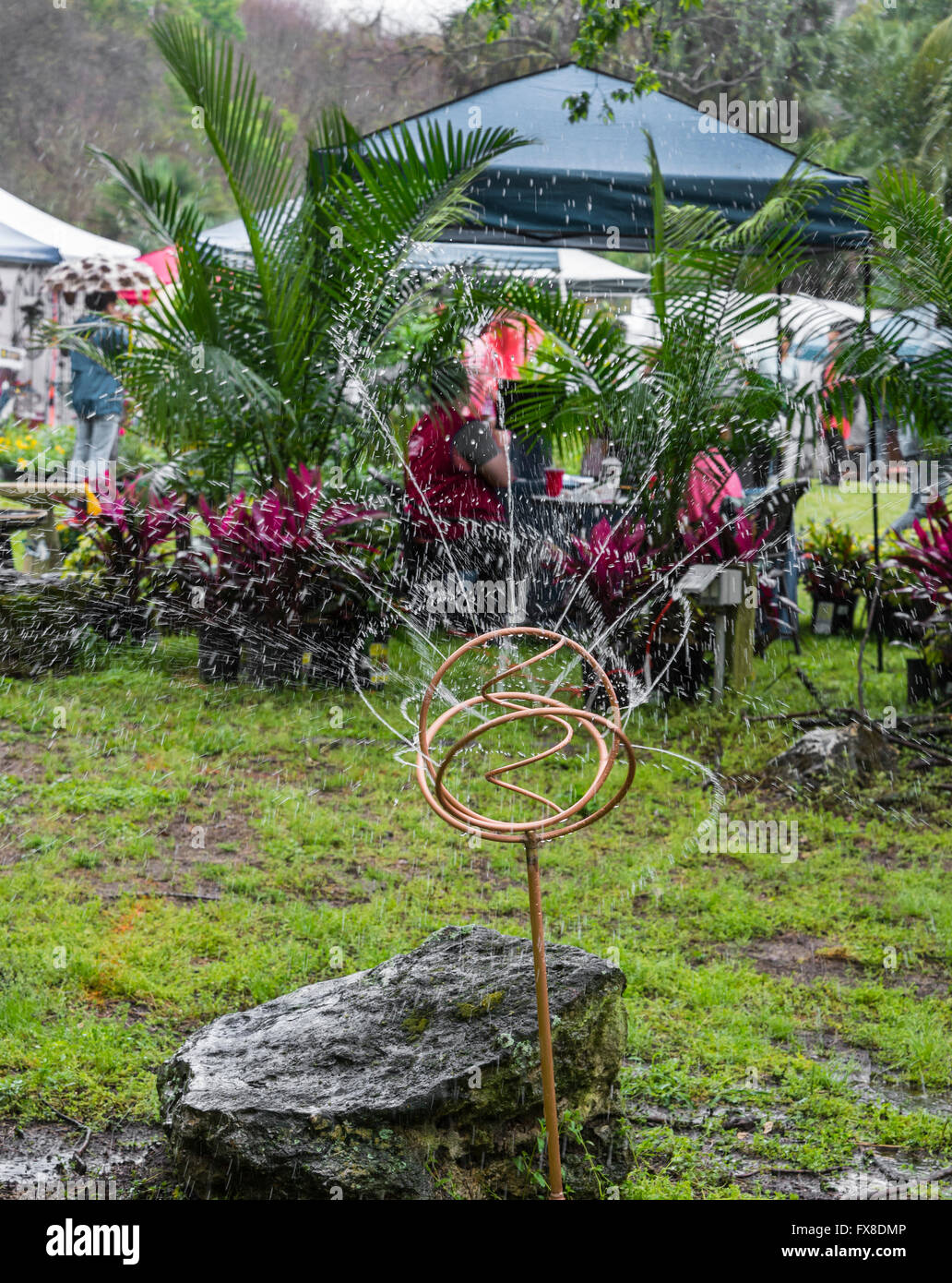 Spring garden festival in North Central Florida Stock Photo - Alamy