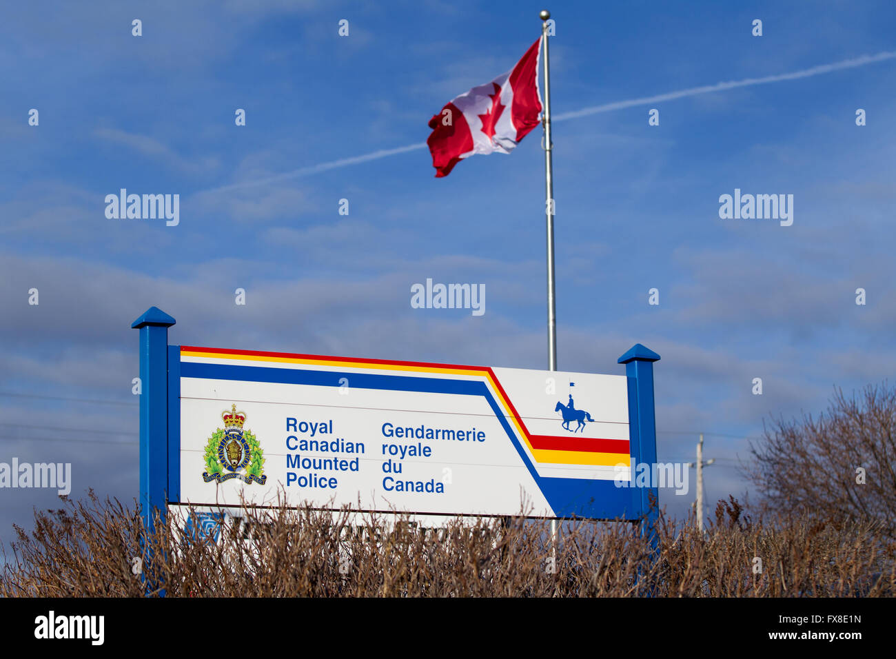 Rcmp flag hi-res stock photography and images - Alamy
