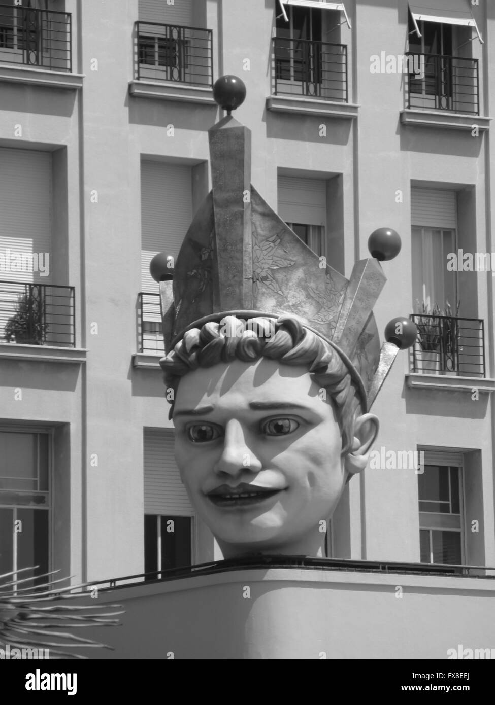 Statue in Nice, France Stock Photo - Alamy