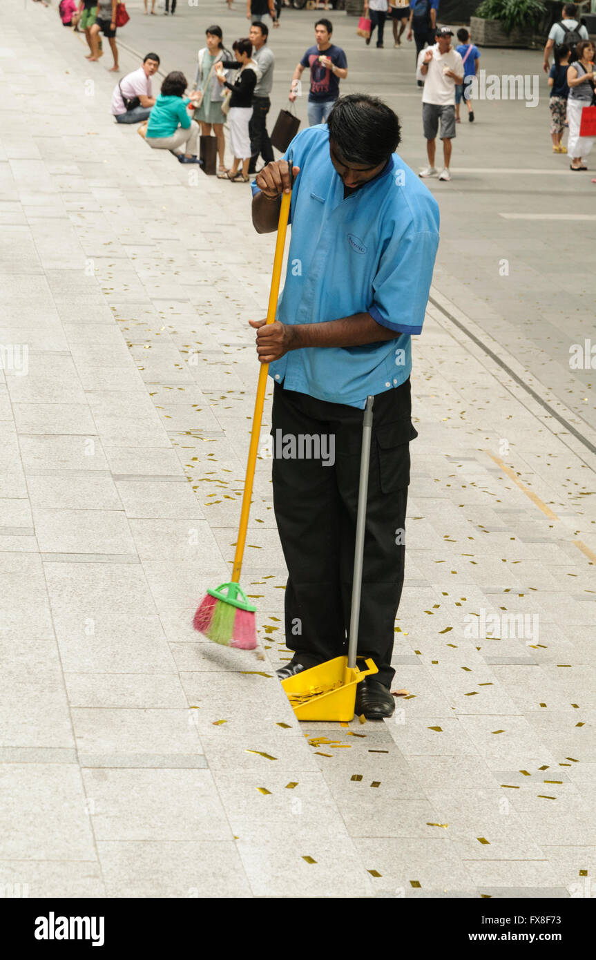 Street Sweeper Man