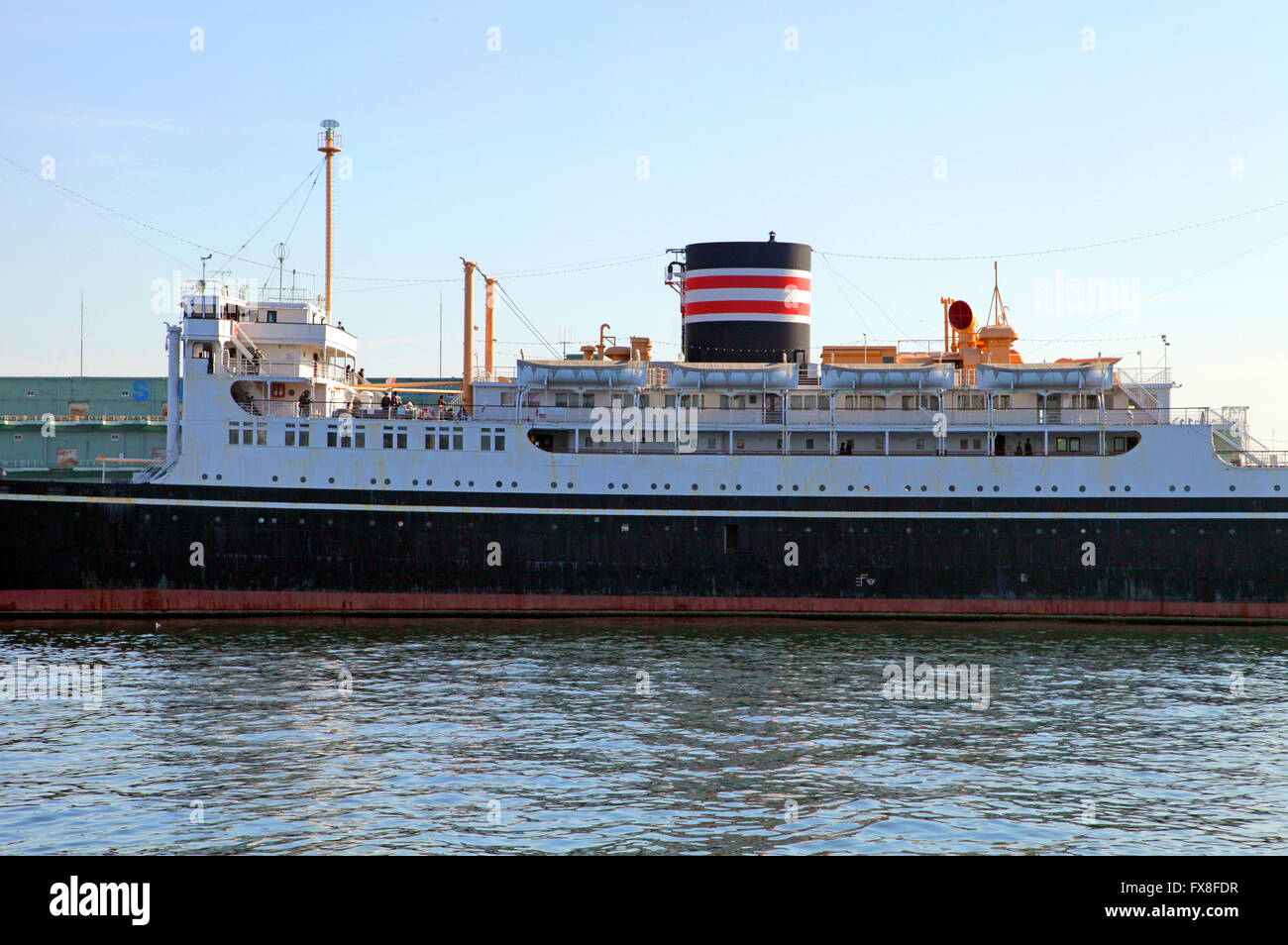 Hikawa Maru Ocean Liner Museum Ship Berthed at Yamashita Park in ...