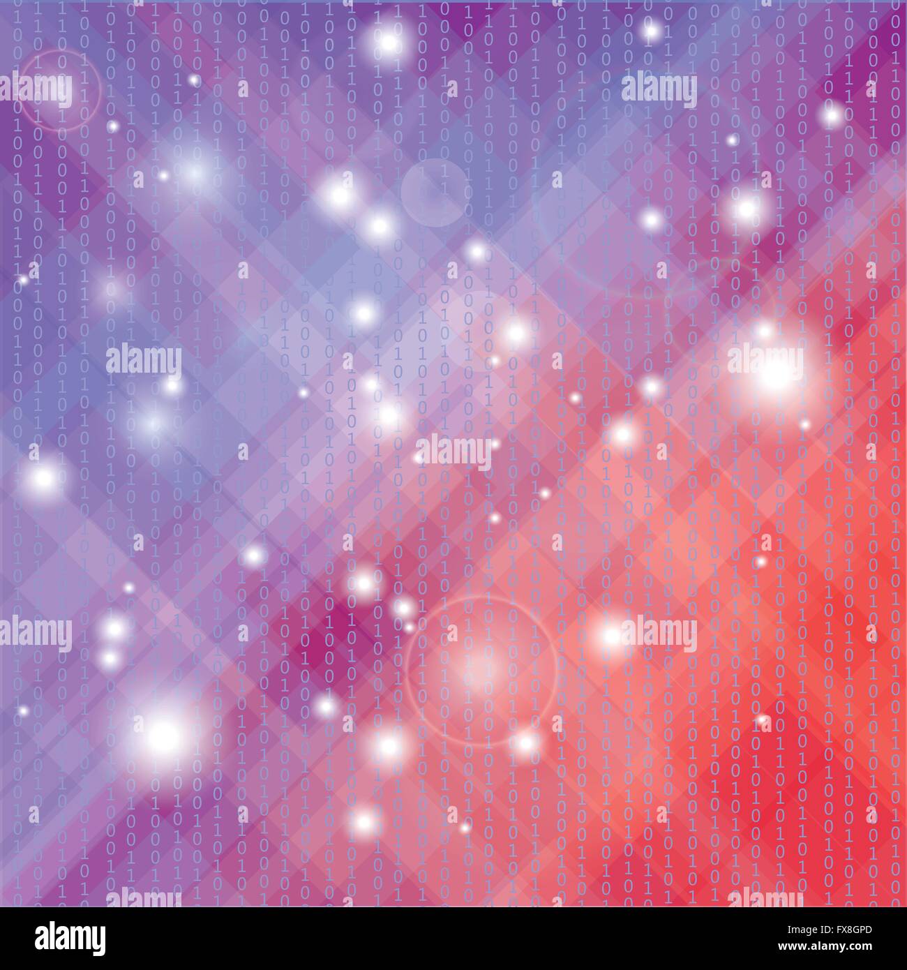 Background binary technology data stream Stock Vector Images - Alamy
