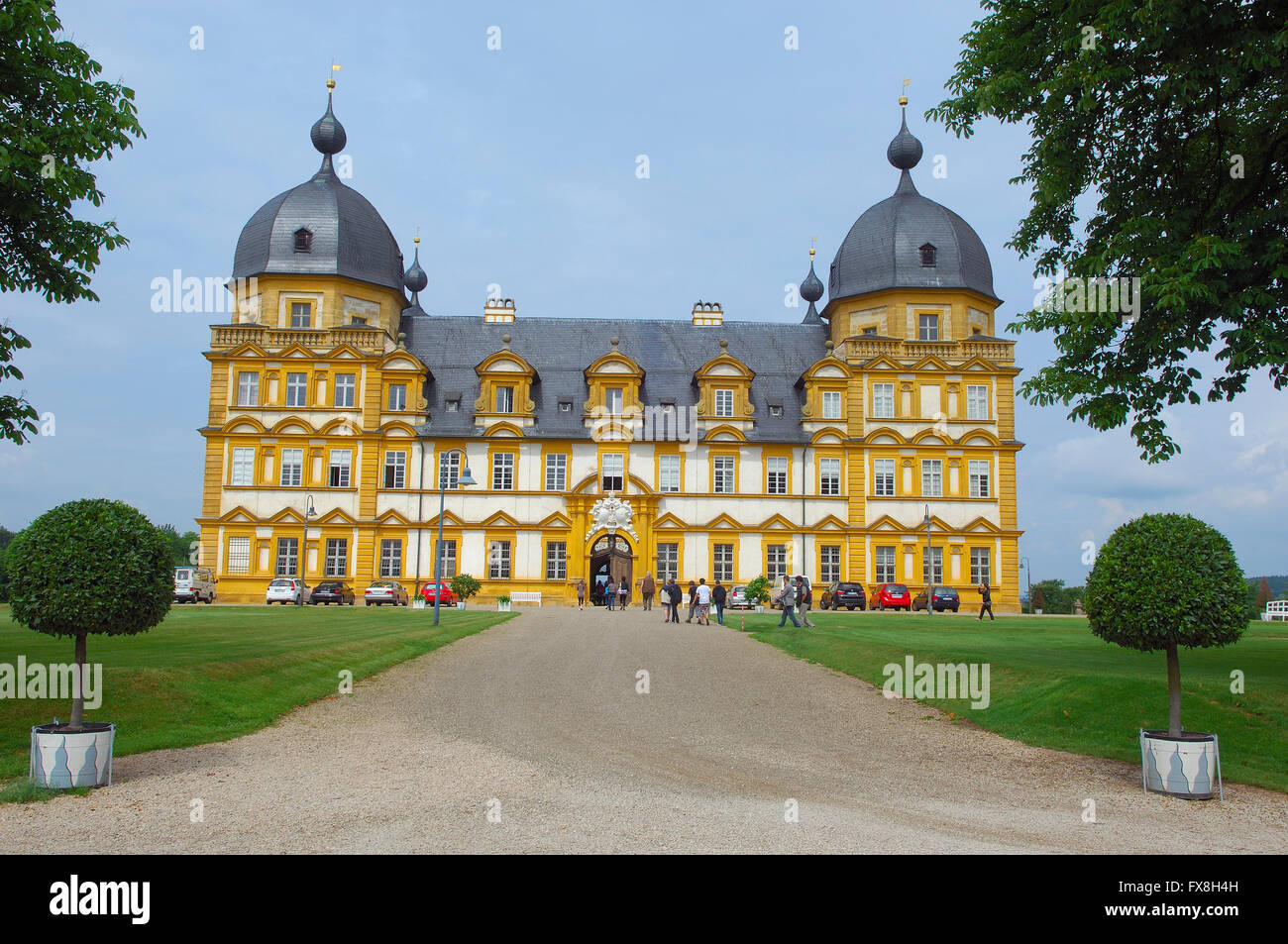 Seehof Castle, Memmelsdorf near Bamberg, Upper Franconia, Bavaria ...