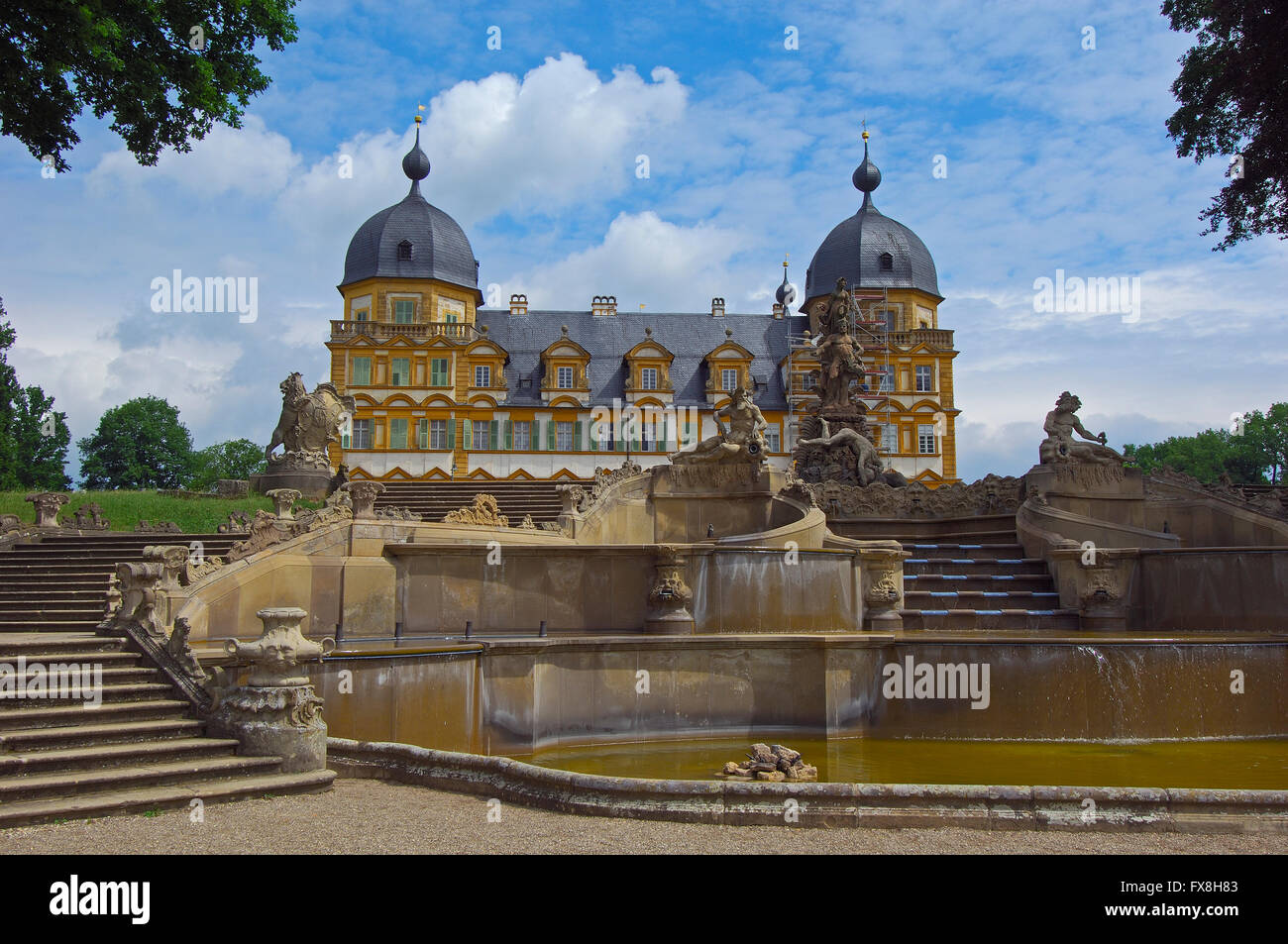 Schloss seehof castle palace seehof hi-res stock photography and images ...