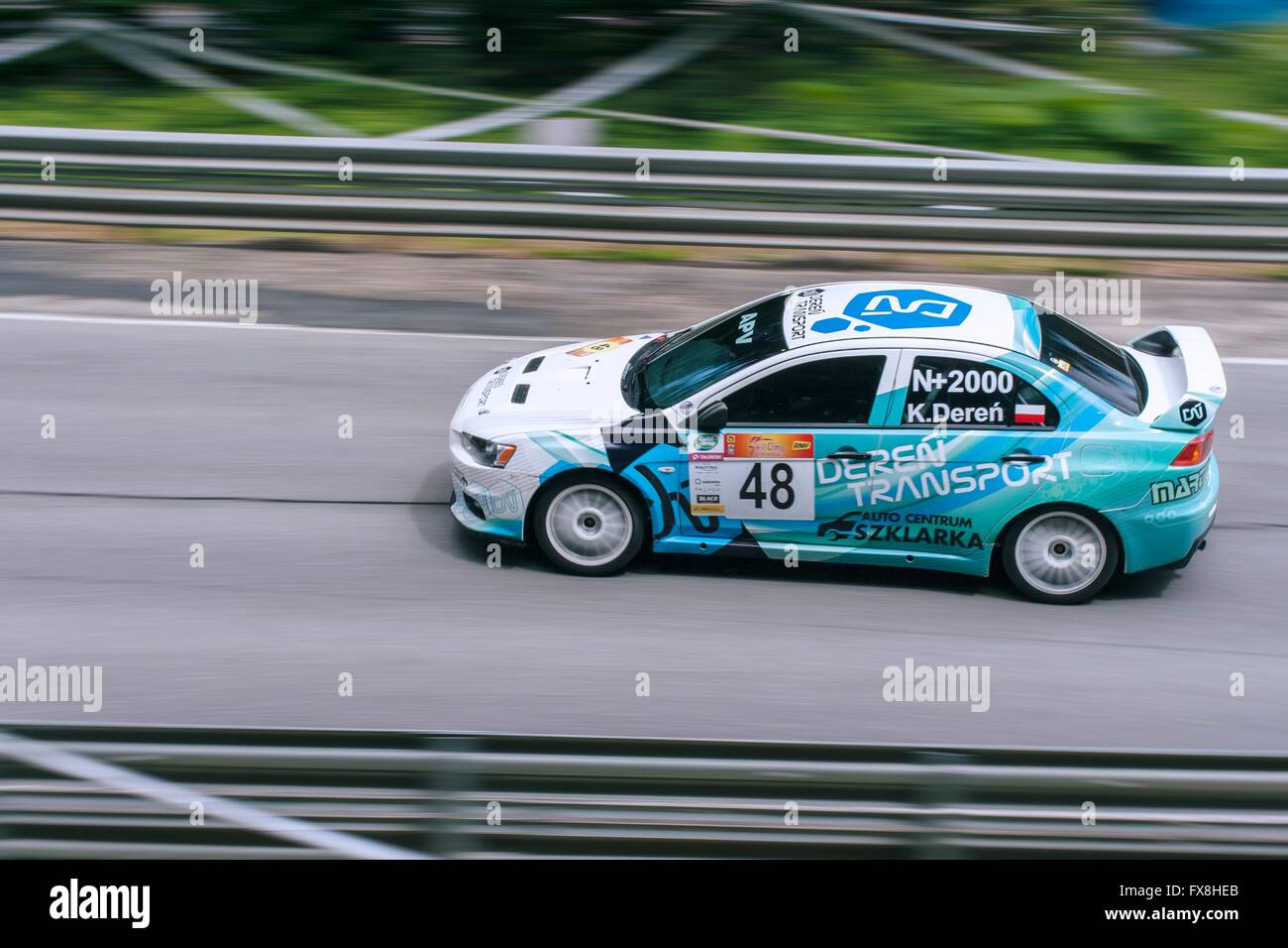 Mitsubishi lancer evo hi-res stock photography and images - Alamy