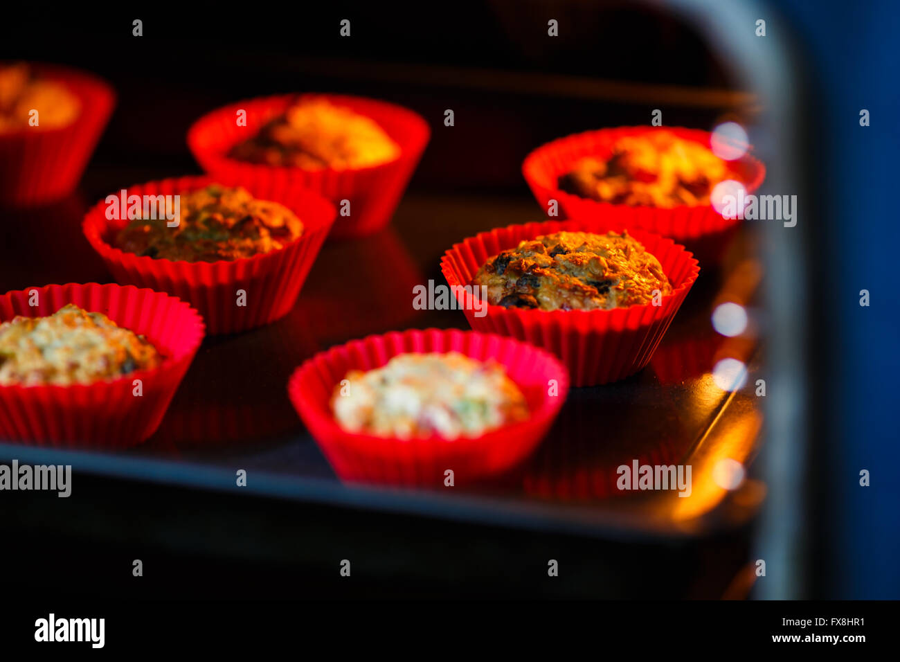 Cakes are baked in the oven in the kitchen Stock Photo - Alamy