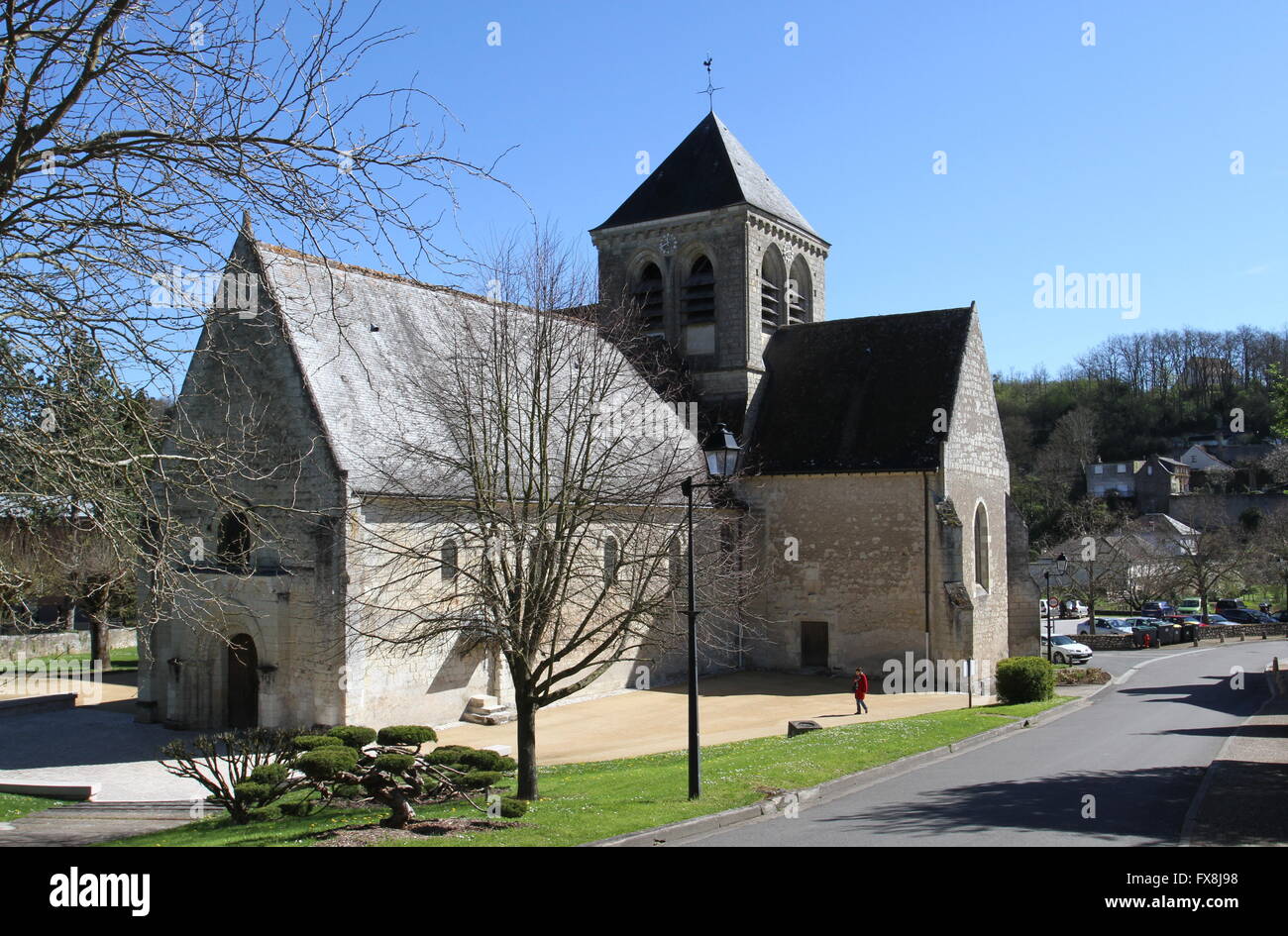 Rochecorbon street scene hi-res stock photography and images - Alamy