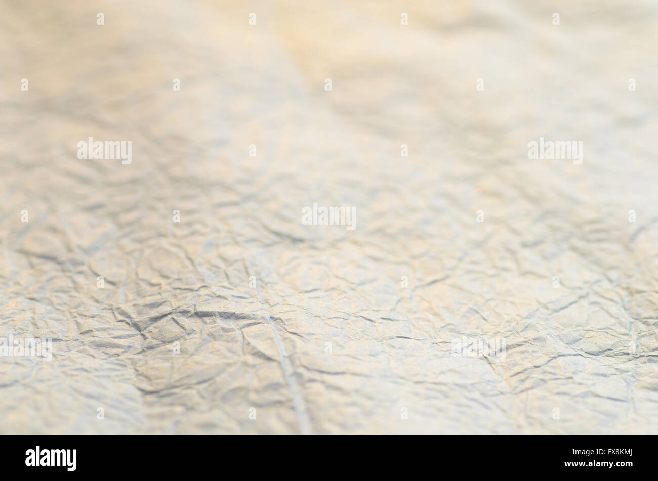 Beige wrinkled paper creased hi-res stock photography and images - Alamy