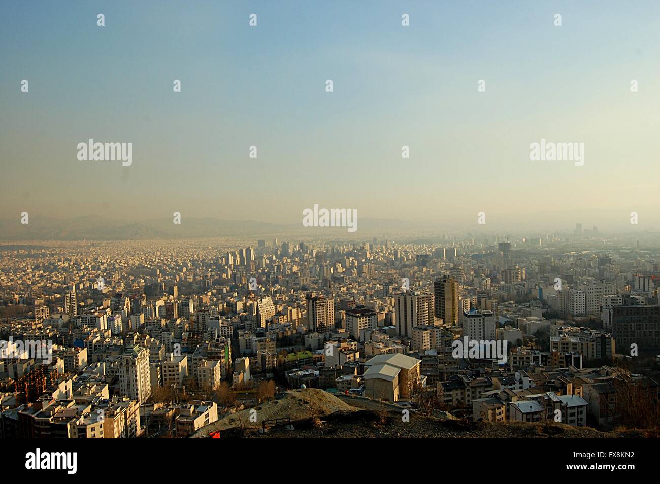 Tehran Beautiful Sunset