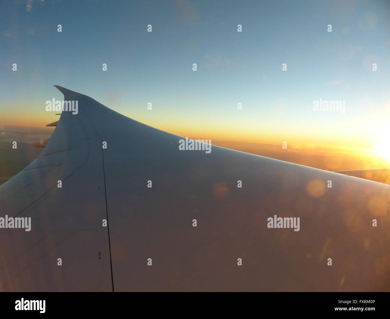 Wing of Boeing 787 Dreamliner Stock Photo - Alamy