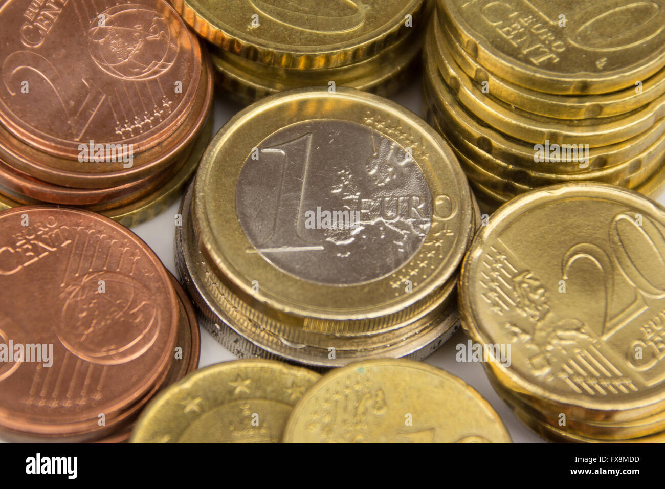 Euro money pile hi-res stock photography and images - Alamy