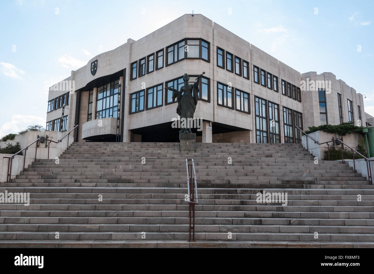 The Slovak Parliament building, Bratislava, Slovakia Stock Photo - Alamy