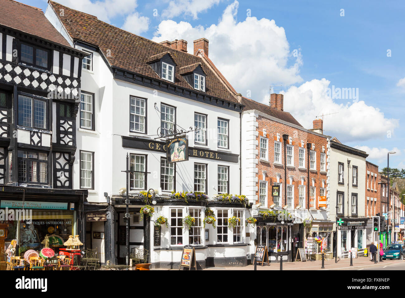 Bewdley worcestershire picturesque town hi-res stock photography and ...