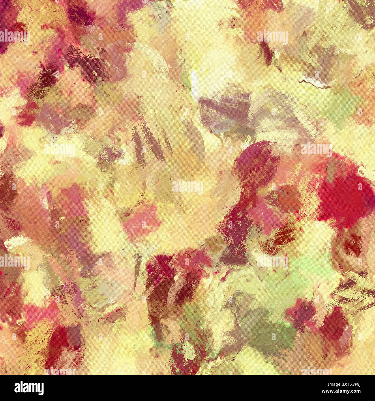 Computer designed impressionist style vintage texture or background ...