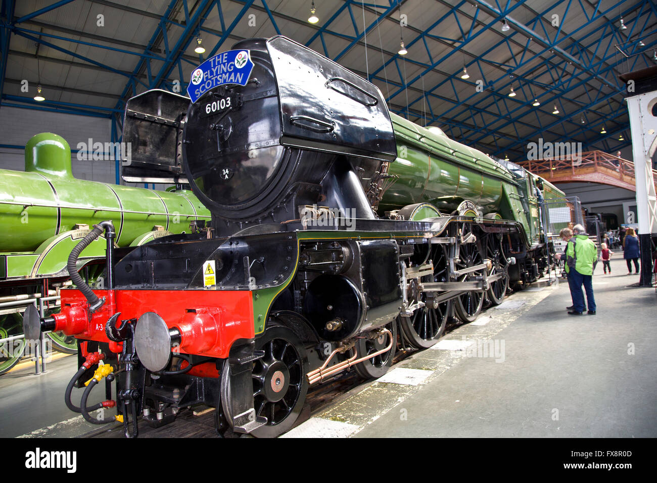 The Flying Scotsman at the National Railway Museum, York, Nth Yorkshire ...