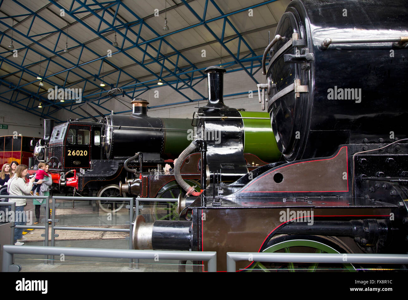Trains at The National Railway Museum, York, UK Stock Photo - Alamy