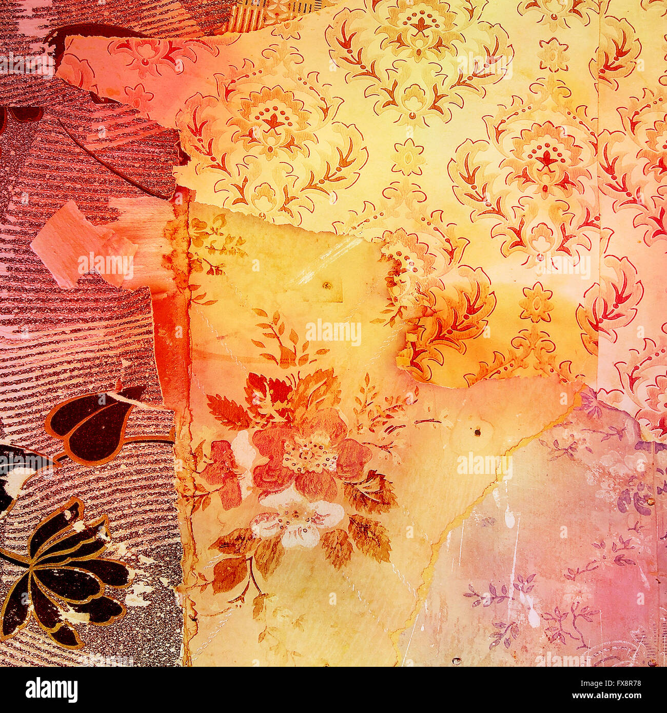 Grunge canvas texture with vignette Stock Photo - Alamy