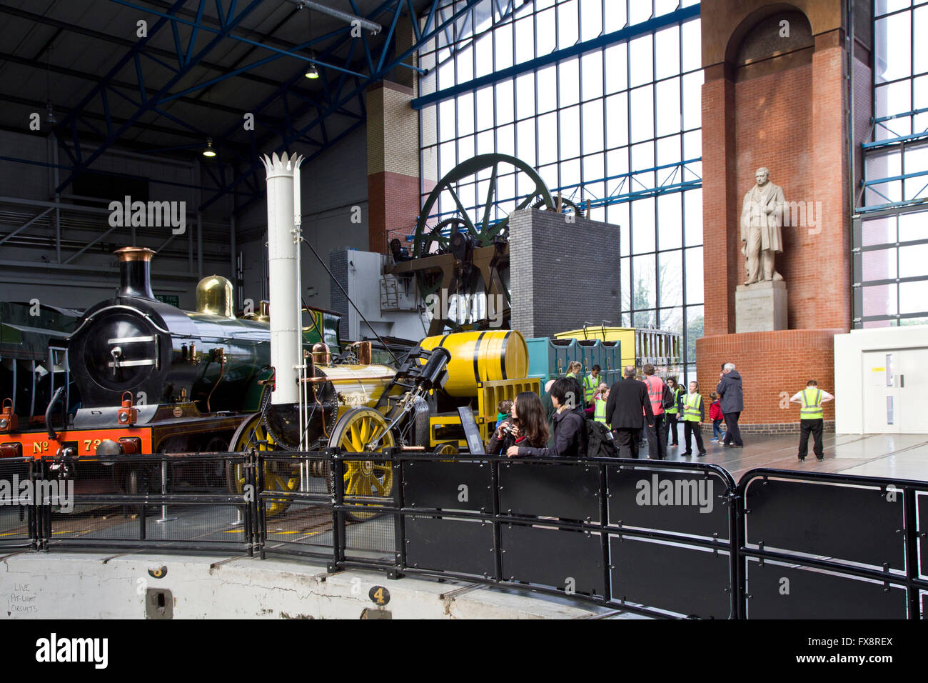 George stephenson rocket hi-res stock photography and images - Alamy