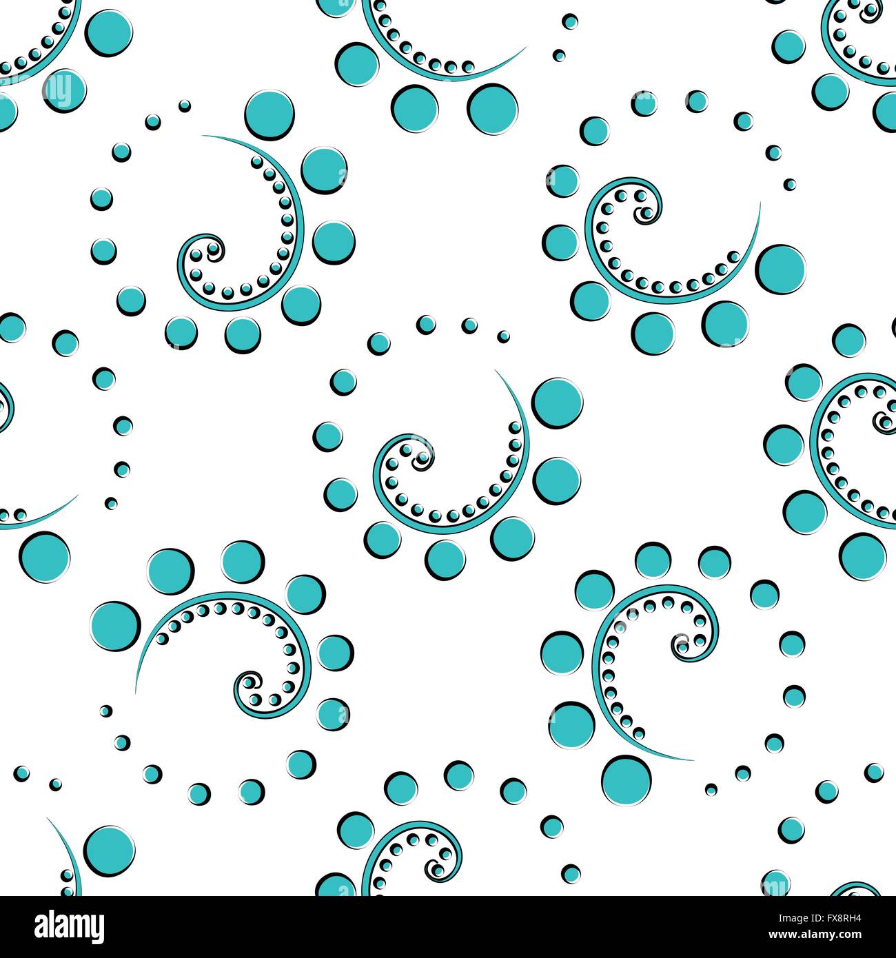 Seamless vector background of bubbles Stock Vector Image & Art - Alamy