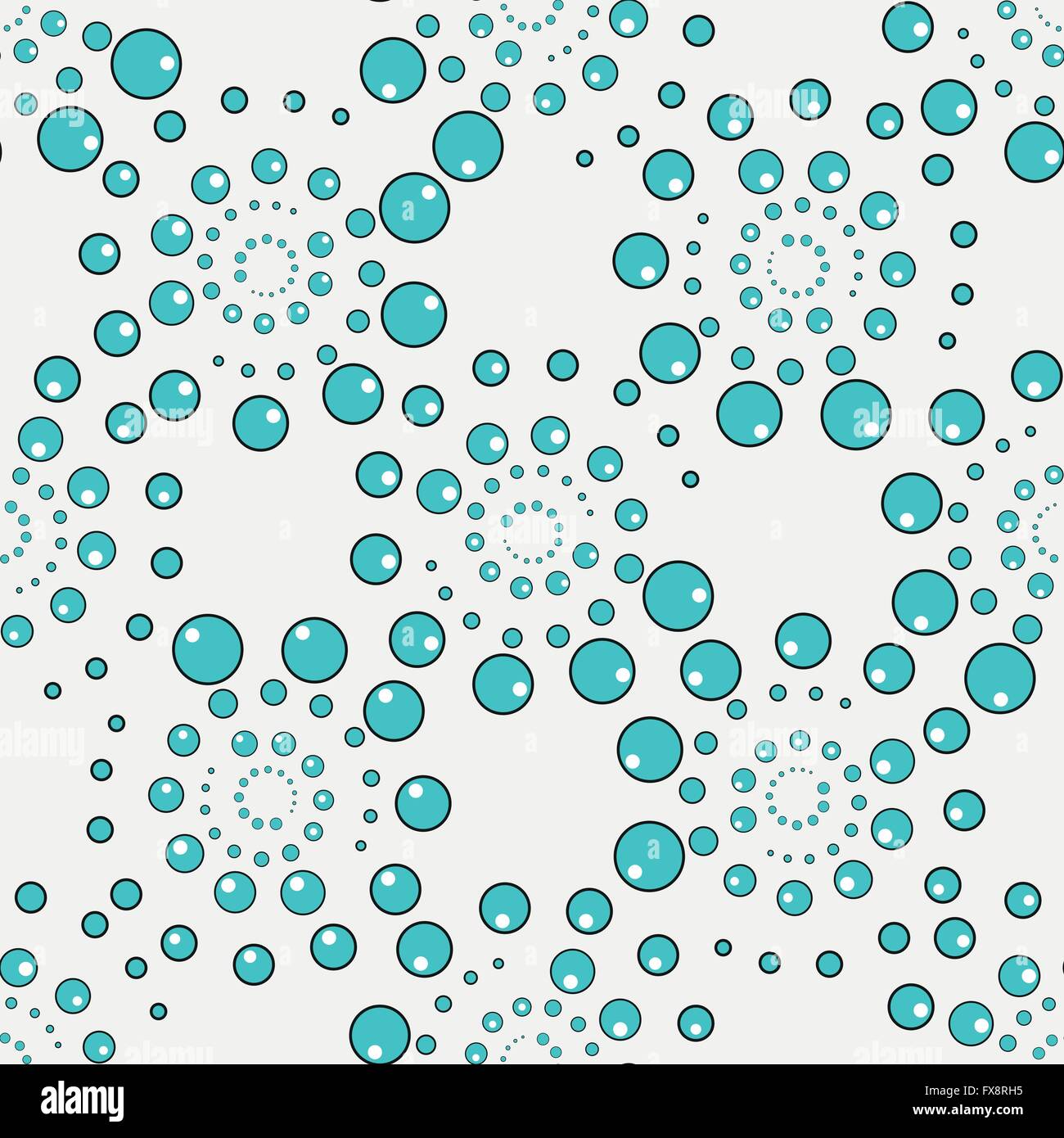 Seamless vector background of bubbles Stock Vector Image & Art - Alamy