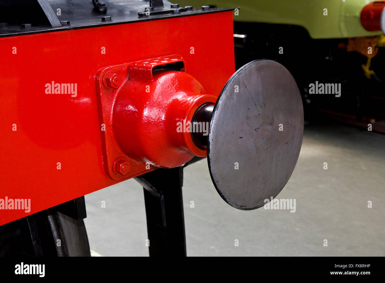 Buffer of The Flying Scotsman at the National Railway Museum, York, Nth ...