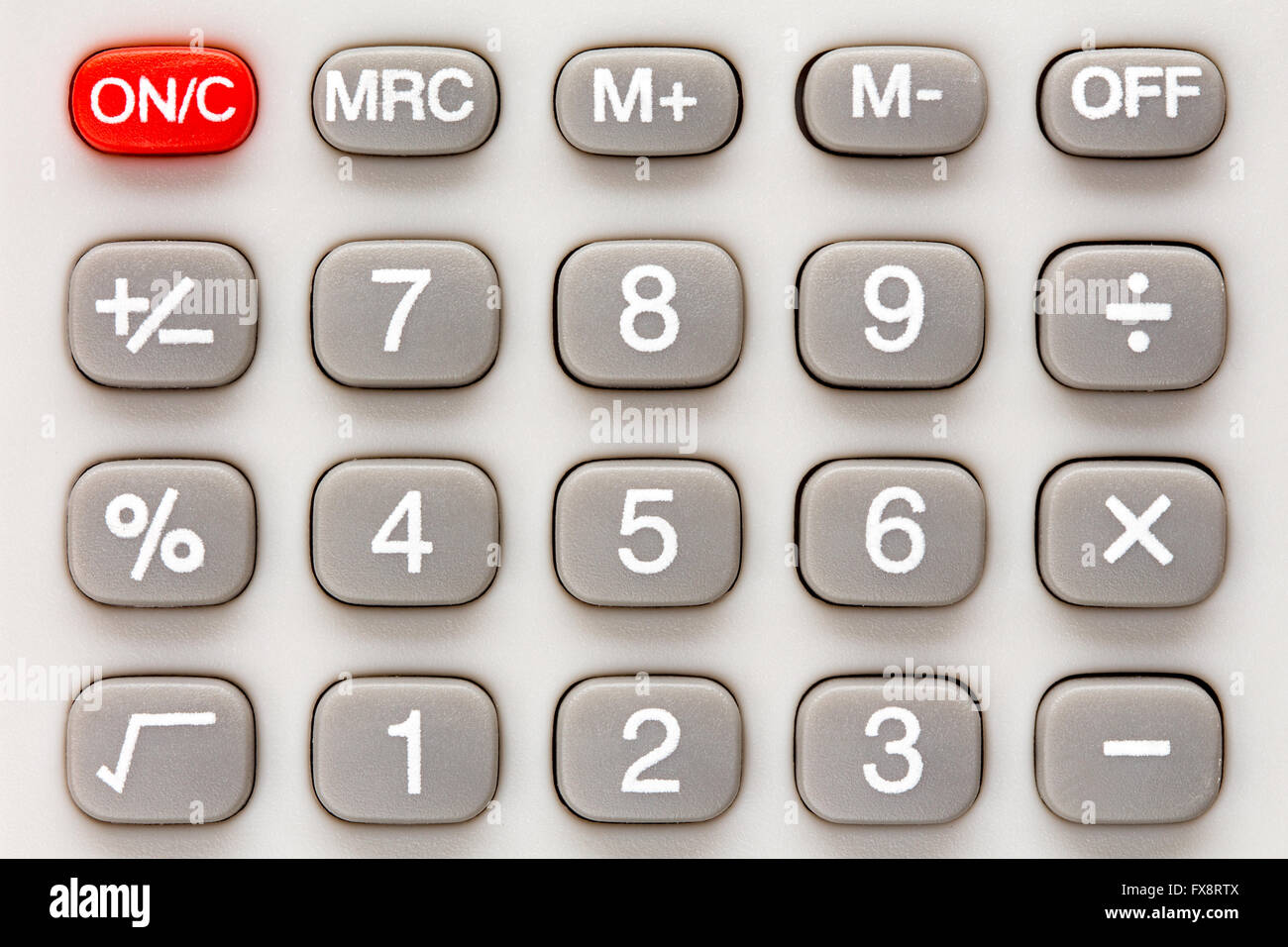 Digital keypad math hi-res stock photography and images - Alamy