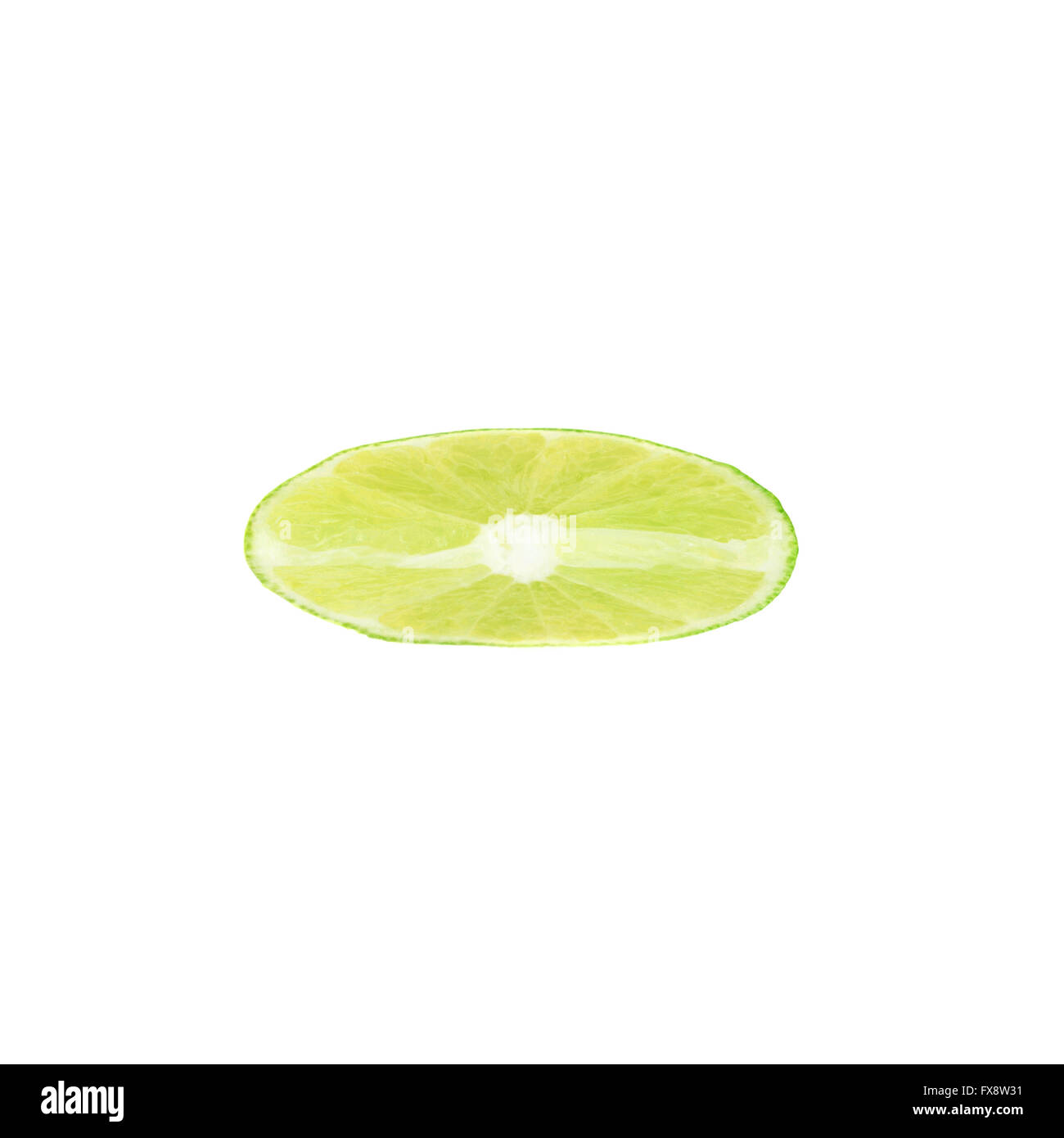 Lime slice top view hi-res stock photography and images - Alamy