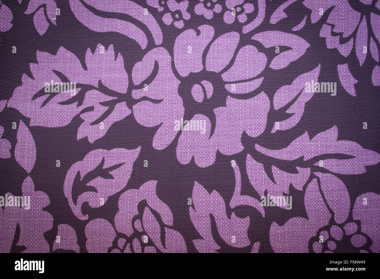 Rustic canvas fabric texture in purple color Stock Photo - Alamy