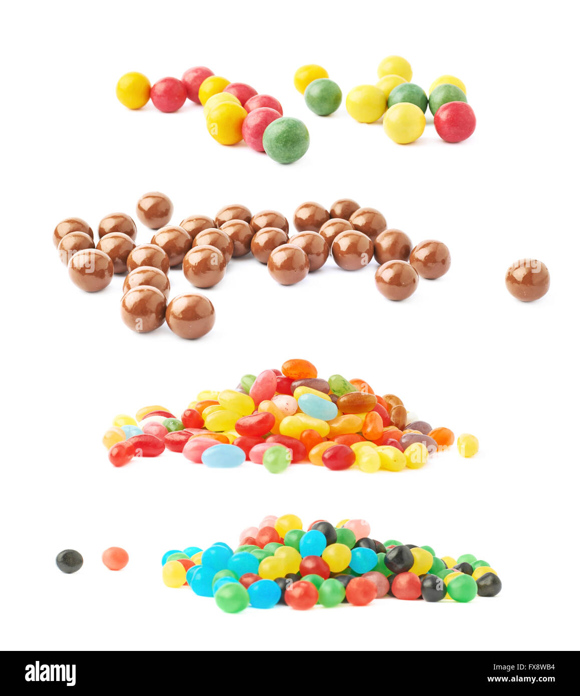 Pile of multiple jelly bean candies Stock Photo - Alamy