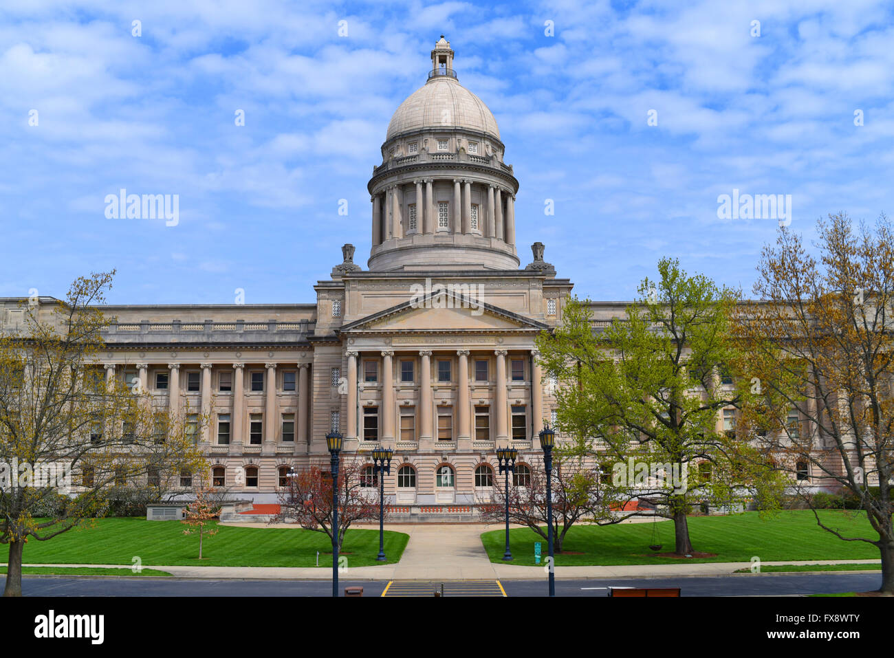 USA State Kentucky Frankfort KY Capitol Building exterior day ...