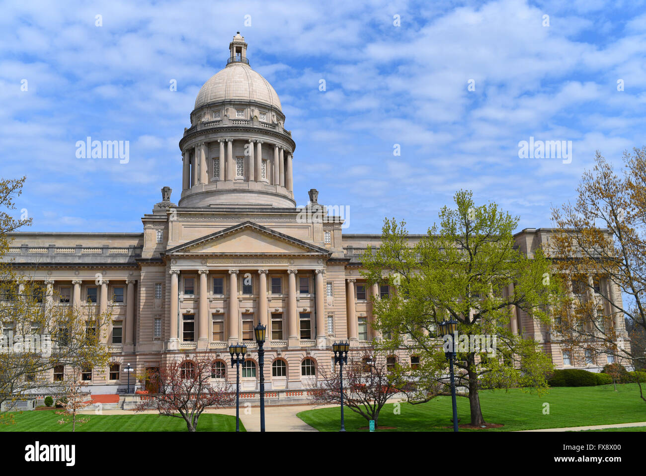 USA State Kentucky Frankfort KY Capitol Building exterior day ...