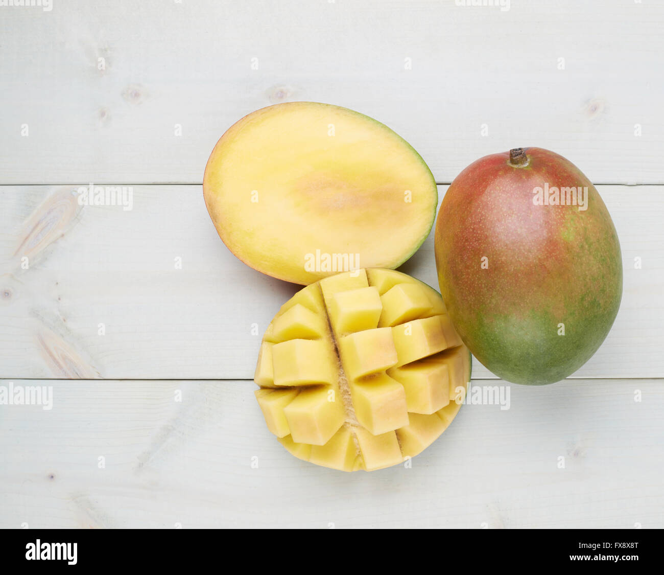 Mango fruit composition Stock Photo - Alamy