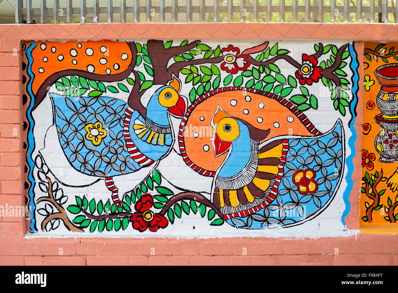 Bangladeshi traditional wall art hi-res stock photography and images ...